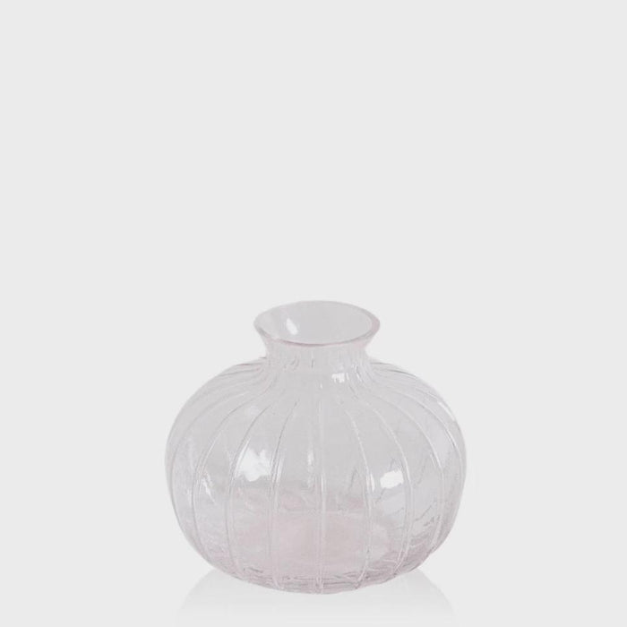 Clear Eleanor Glass Bud Vase