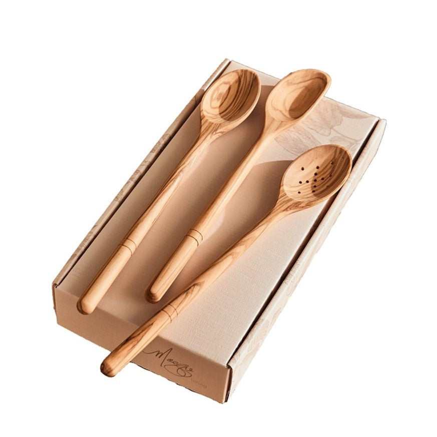 Maggie Living Wooden Spoons Set of 3